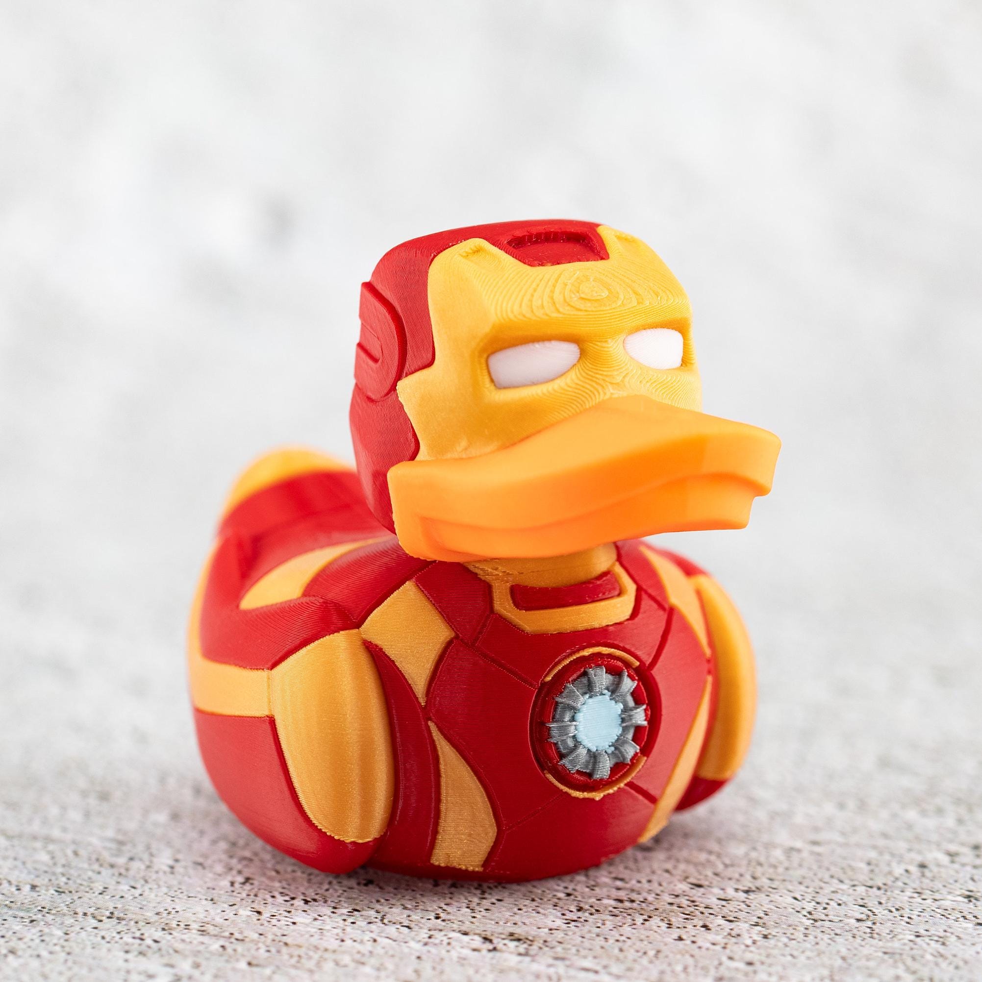 Superhero Ducky - Iron-Duck Handcrafted Parody Fanart Duckie – Mike the ...