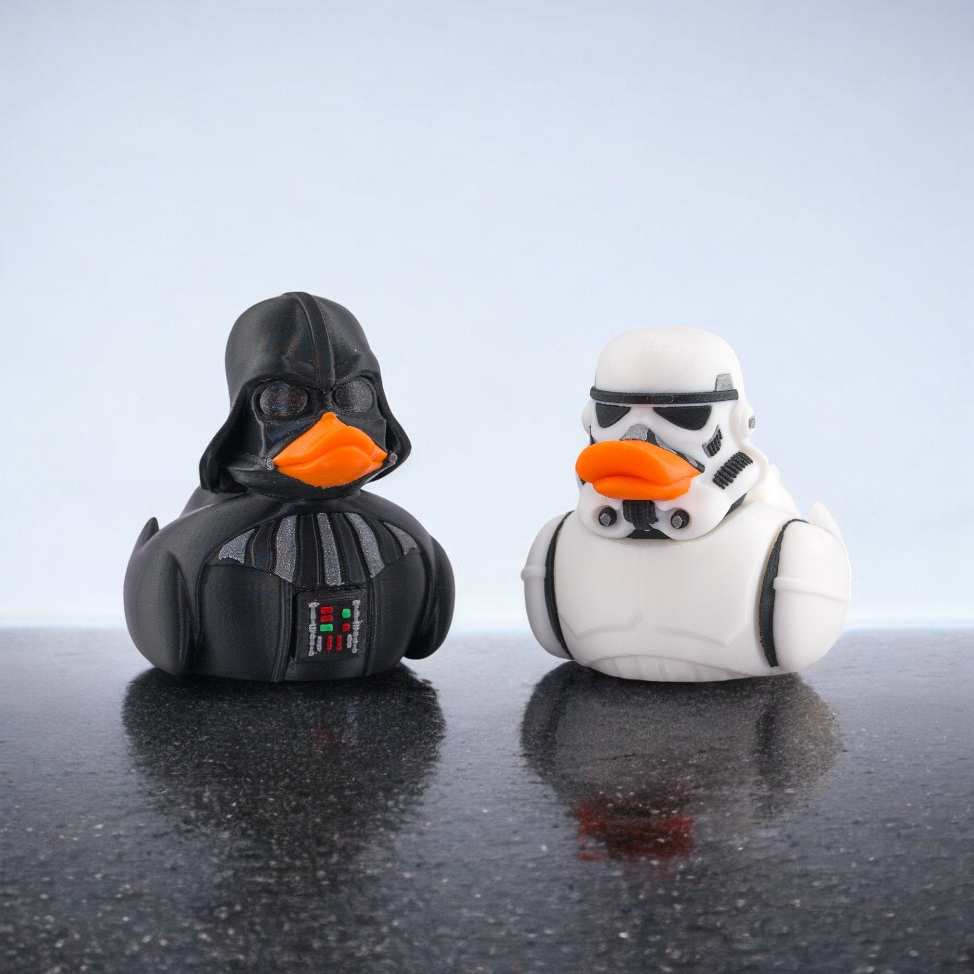 Space Villain-Duck and Space Trooper-Duck Handcrafted Parody Fanart Du ...